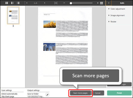 How to scan using CaptureOnTouch Lite and Windows